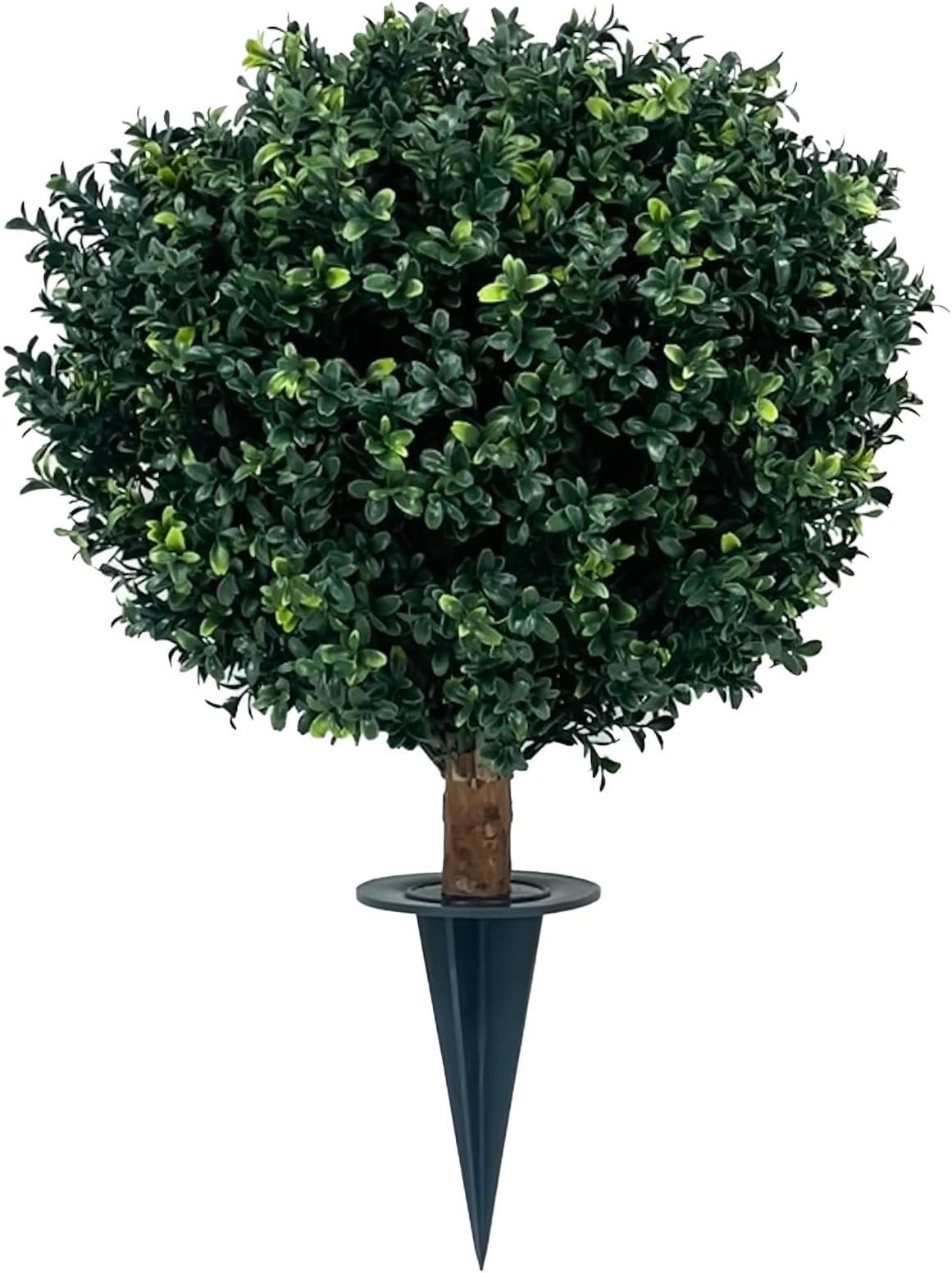 Amazon.com - Artificial Boxwood Ball Bush 27" Tree One UV Rated with ...