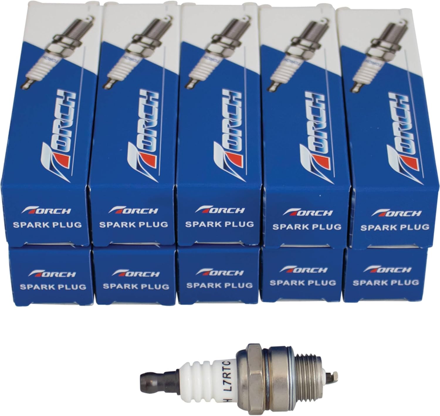 Amazon.com: Stens 131-023-10 Spark Plug - 10 Pack Compatible with ...