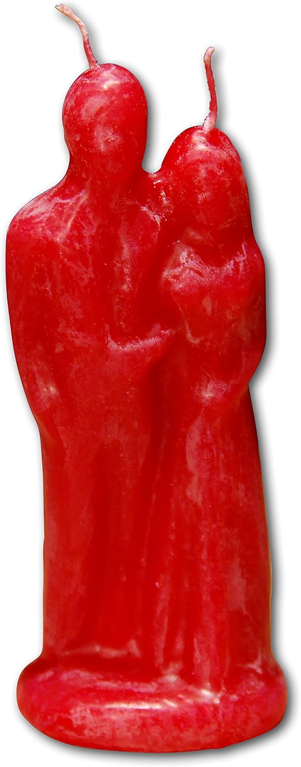 The Voodoo Shop Voodoo couple candle red | Hoodoo Marriag Candle ...