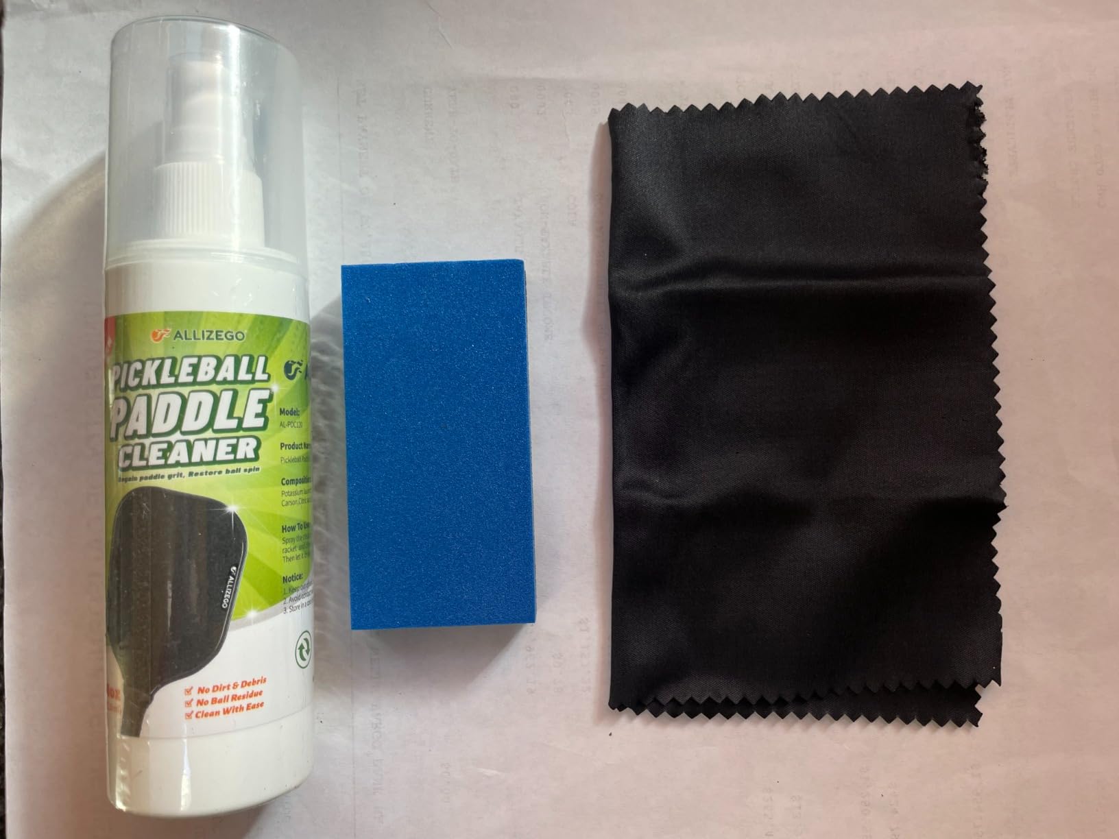 Amazon.com : Pickleball Paddle Cleaner Kit - Cleaning Set with Paddle ...