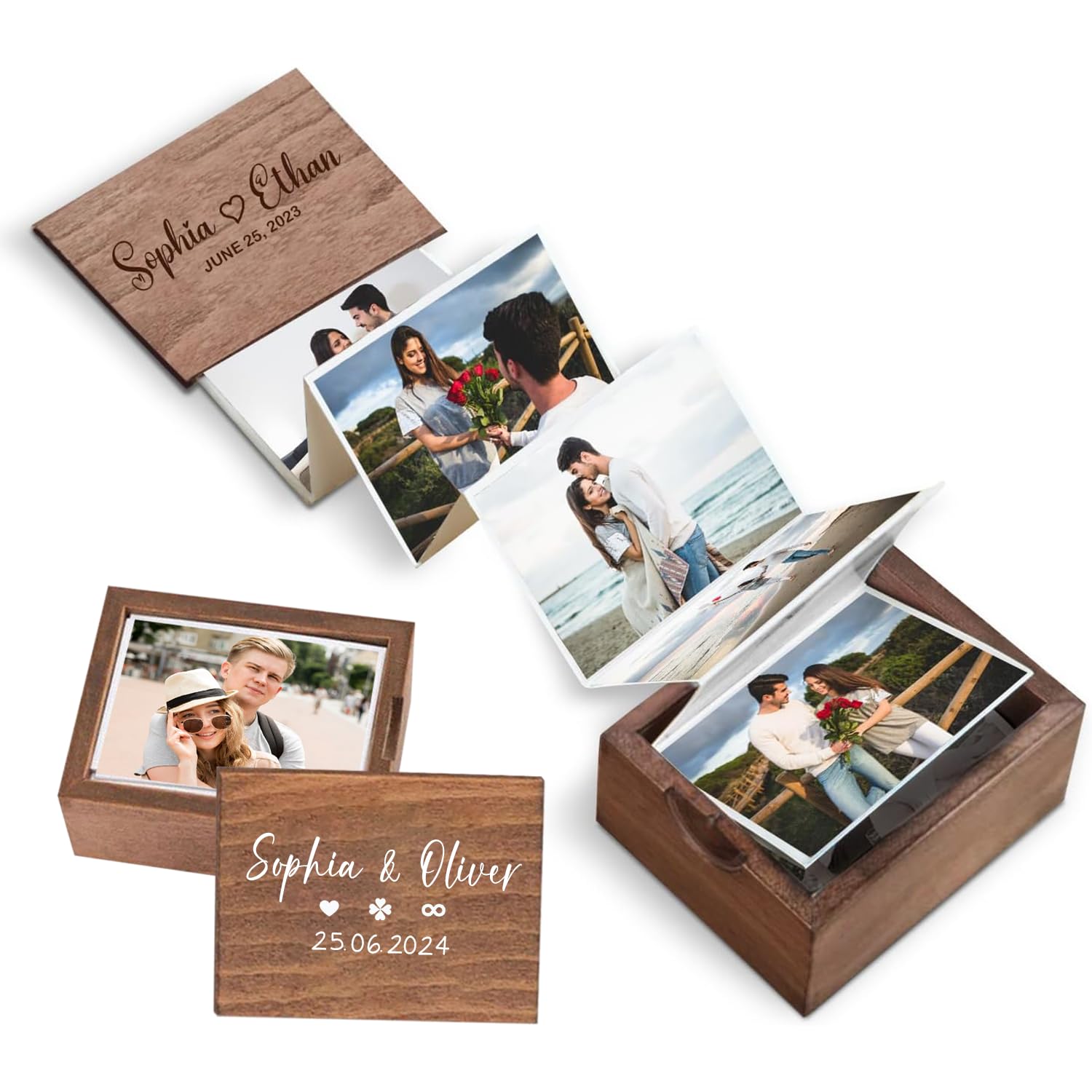 Amazon.com: Custom Pull Out Photo Album, Custom Memory Collection ...