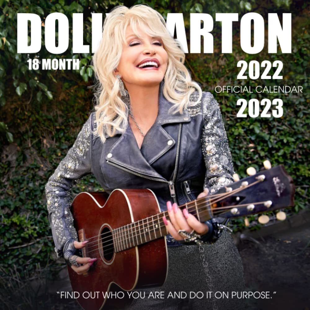 Dolly Parton Calendar 2022 2023 Dolly Parton Official Calendar 2022 ...