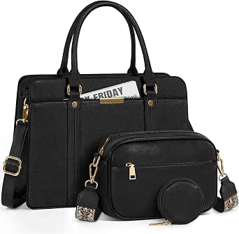 Lubardy 3PCS Purses for Women Tote Bag Shoulder Bags Crossbody Bag ...