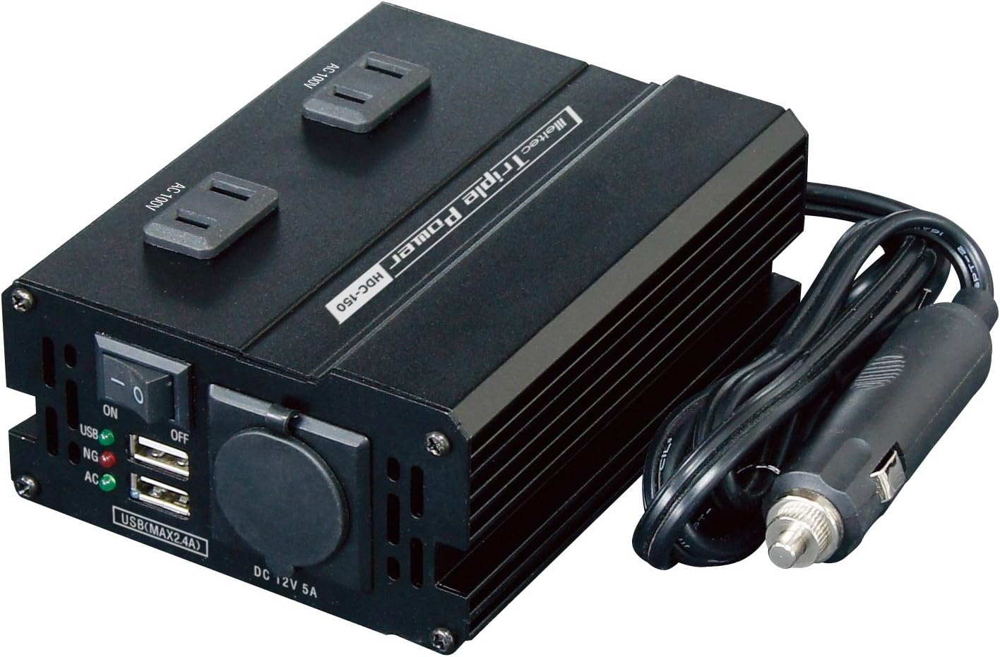 Amazon | 電圧変換 シガーソケット DCDC コンバーター 電圧変換器 24V→12V 変換 シガー アダプター 車載用 DC24V ...