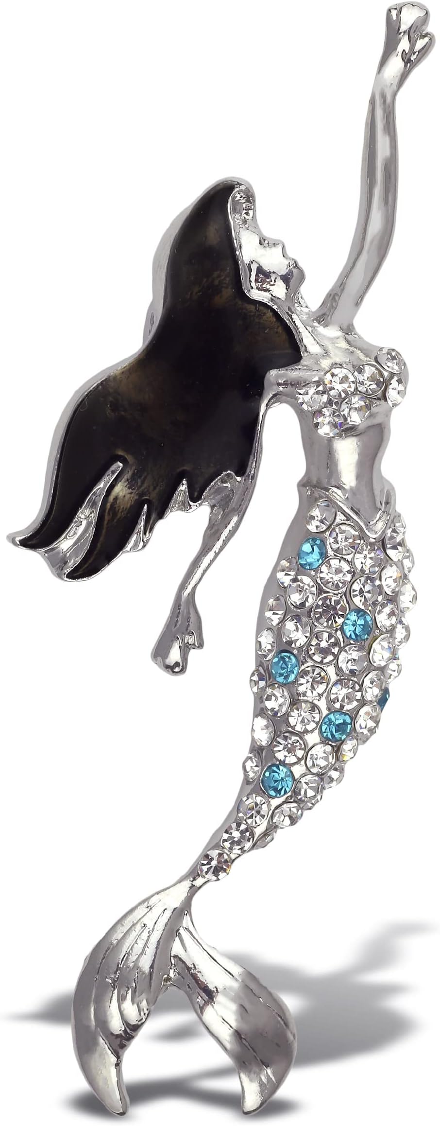 Amazon.com: Pewter Mermaids and Scallop Seashell Magnets Set of 3 ...