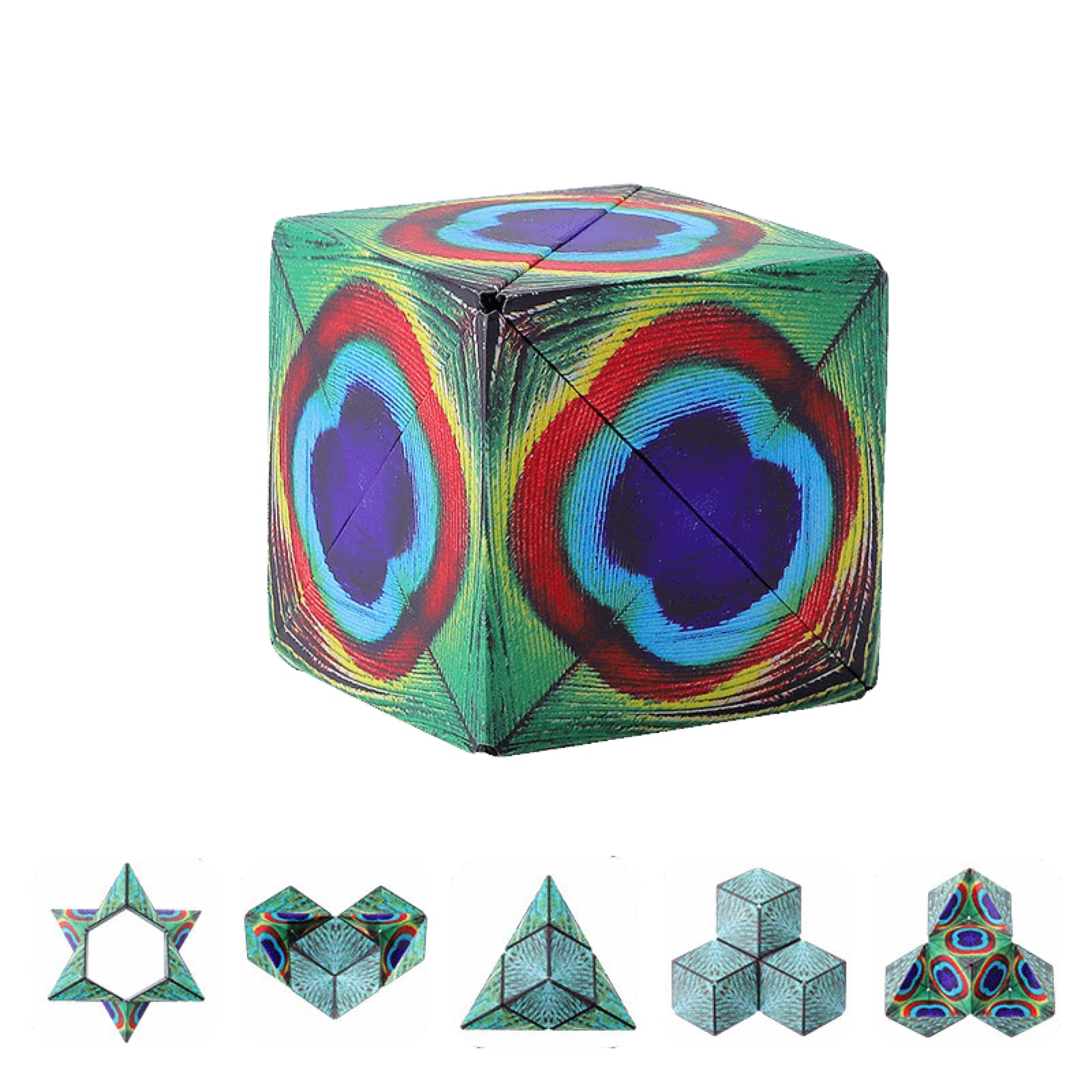 Magic Cube The Shape Shifting Box Magnetic Puzzle Box STEM/STEAM 3D ...