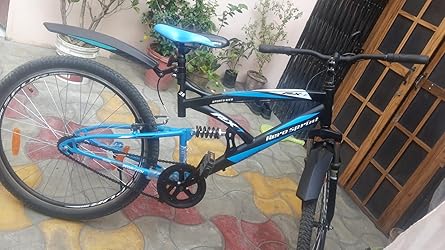 Buy Hero RX1 24T Single Speed Mountain Bike (Black/Blue) Online at Low ...