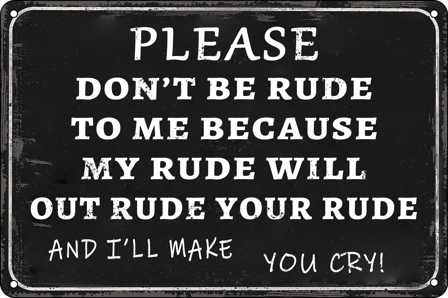 Amazon.com: Funny Sarcastic Metal Sign Man Cave Bar Decor Cool Stuff ...