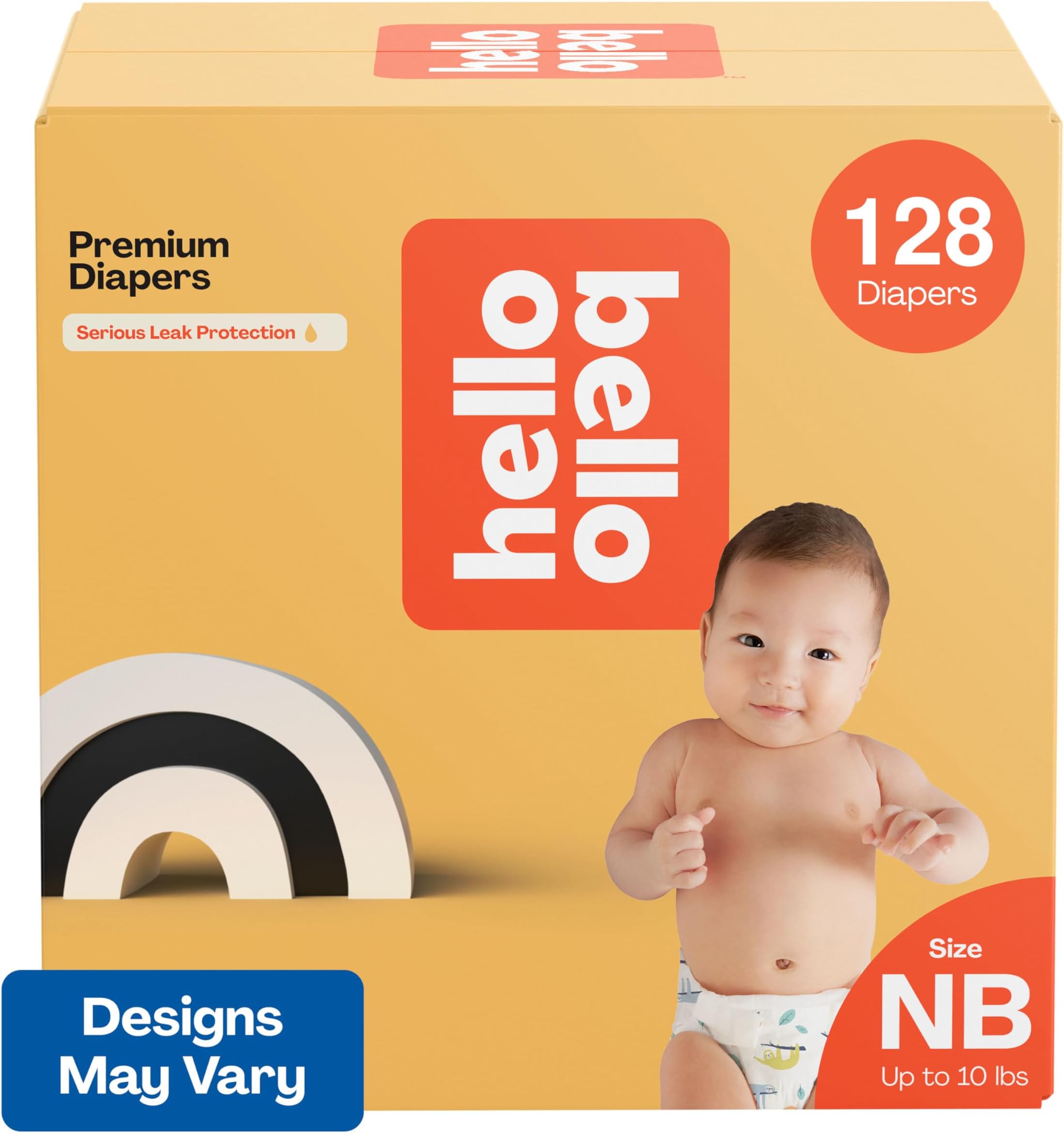 Amazon.com: Hello Bello Premium Diapers, Size NB (Up to 10 lbs ...