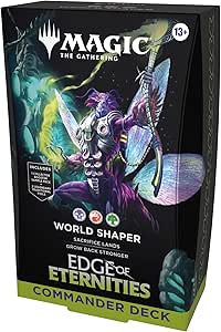 Amazon.com: Magic: The Gathering Edge of Eternities Commander Deck - World Shaper : Toys & Games