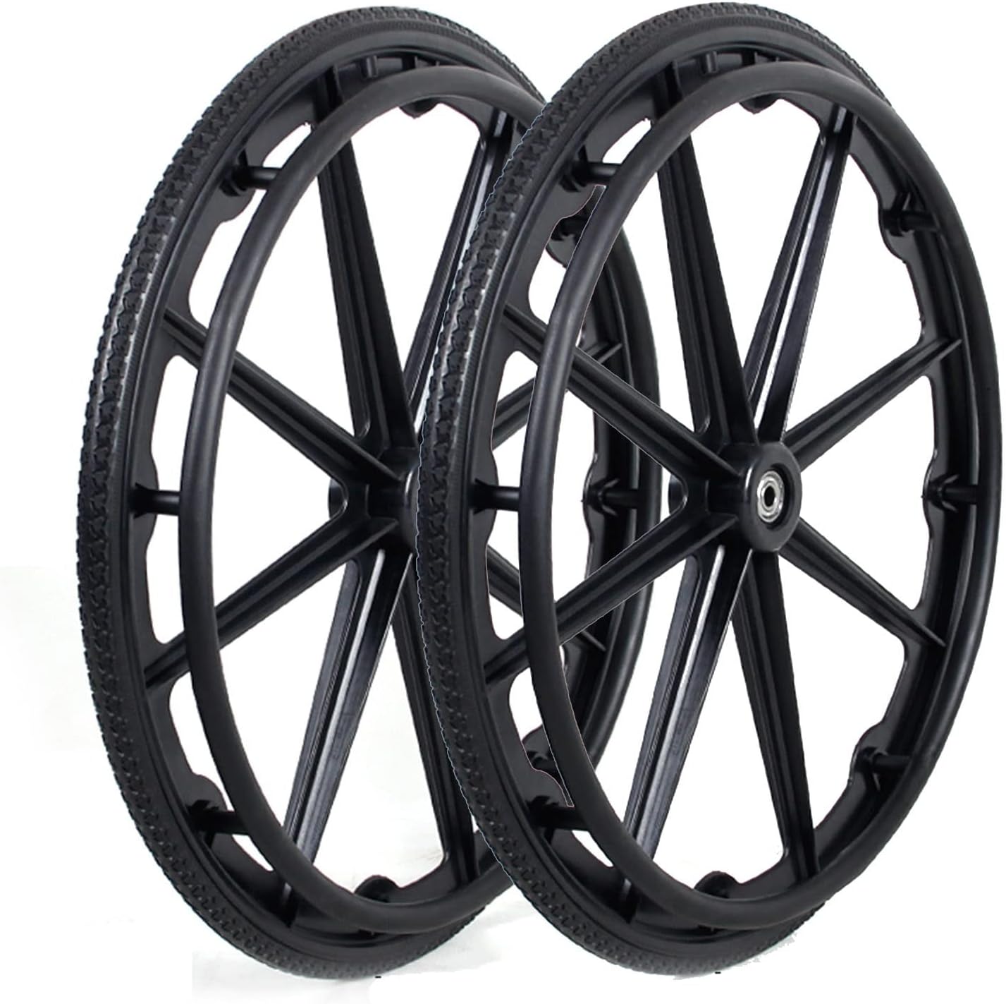 Amazon.com: 22×1 3/8" Wheelchair Wheel Replacement, Large Rear Wheels ...