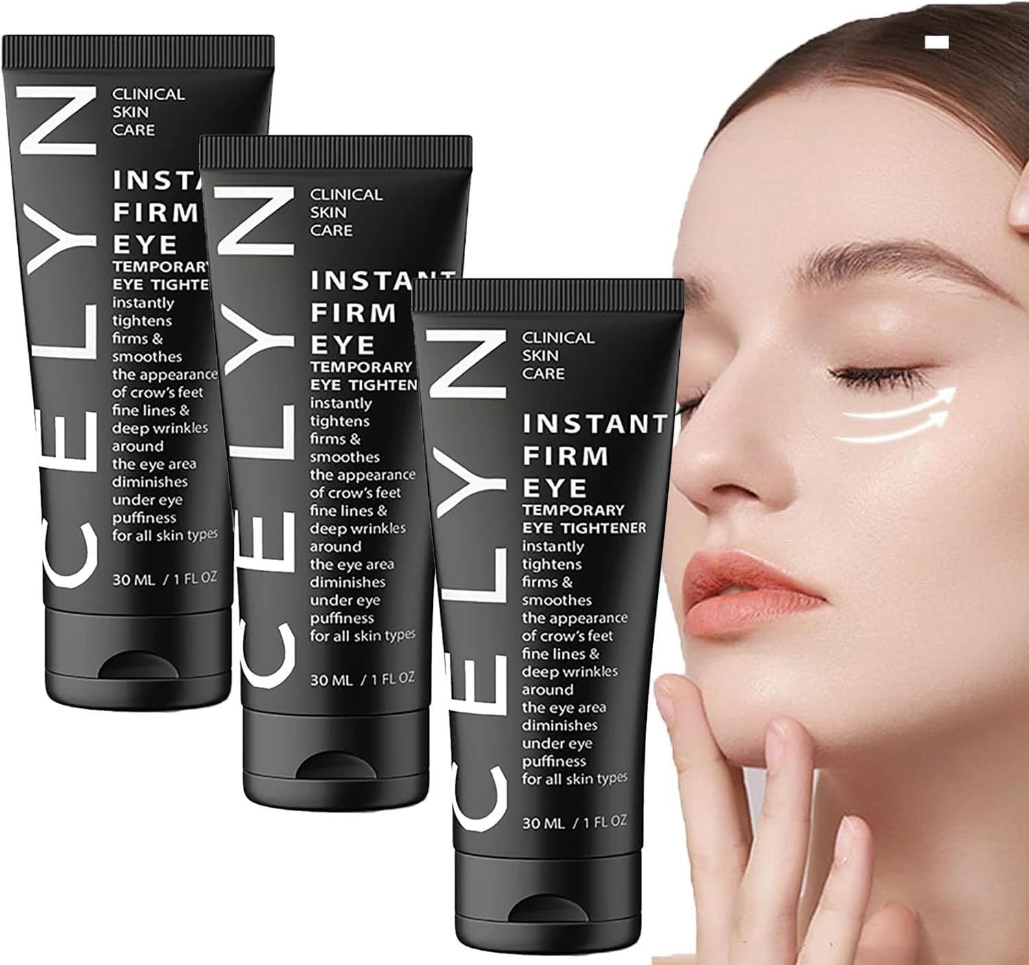 CËLYN Instant Firming Eye Cream Celyn Instant Firming Eye Bag Cream Reduce Las líneas Finas ...
