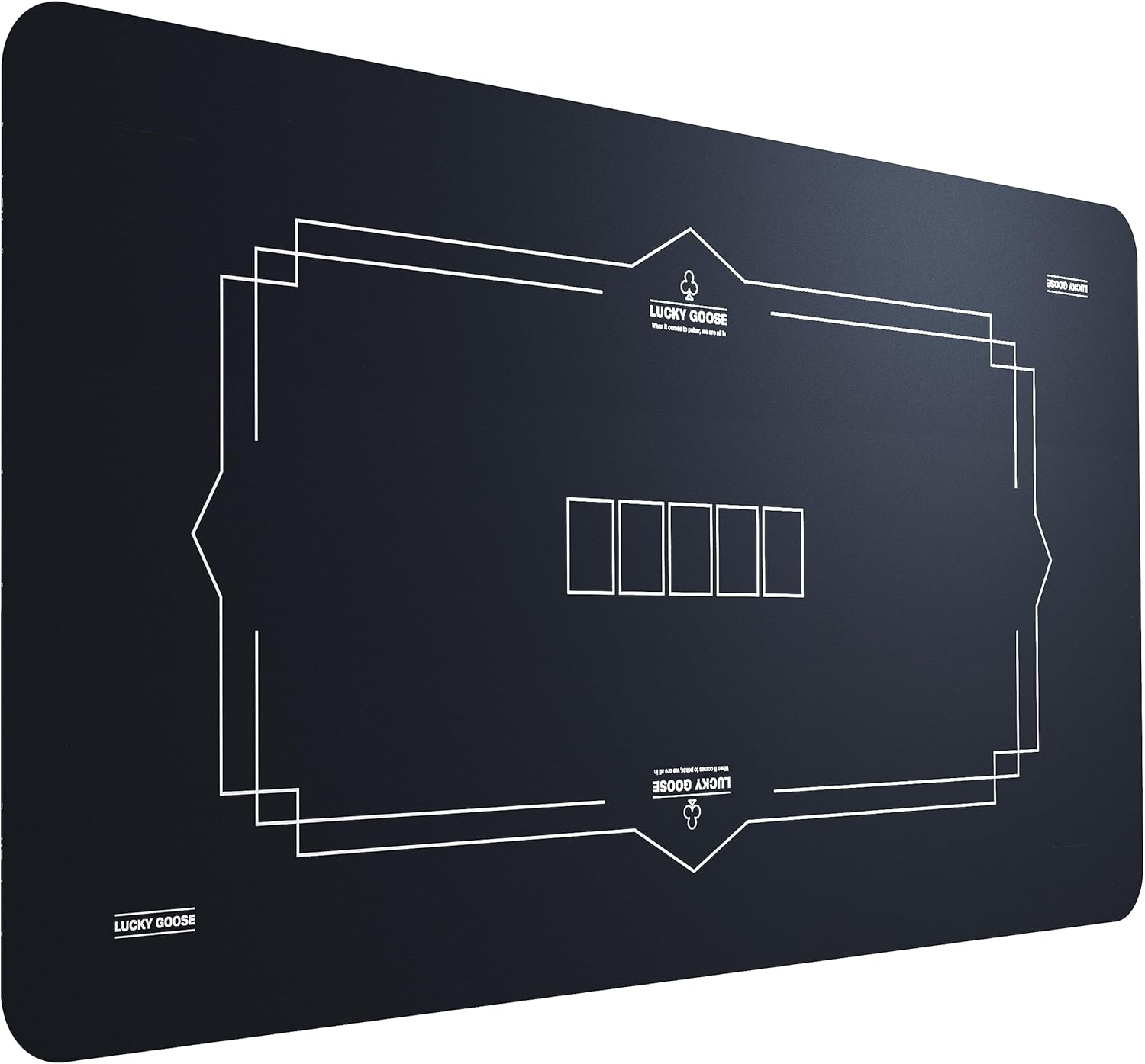 Amazon.com: Navy Blue Premium Poker Mat 70 x 35 inch, Waterproof, 10 ...