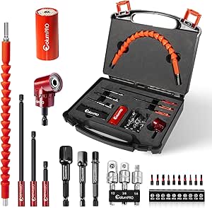 ColumPRO 22PCS Superbit Flexible Drill Bits Extension&Universal Socket ...