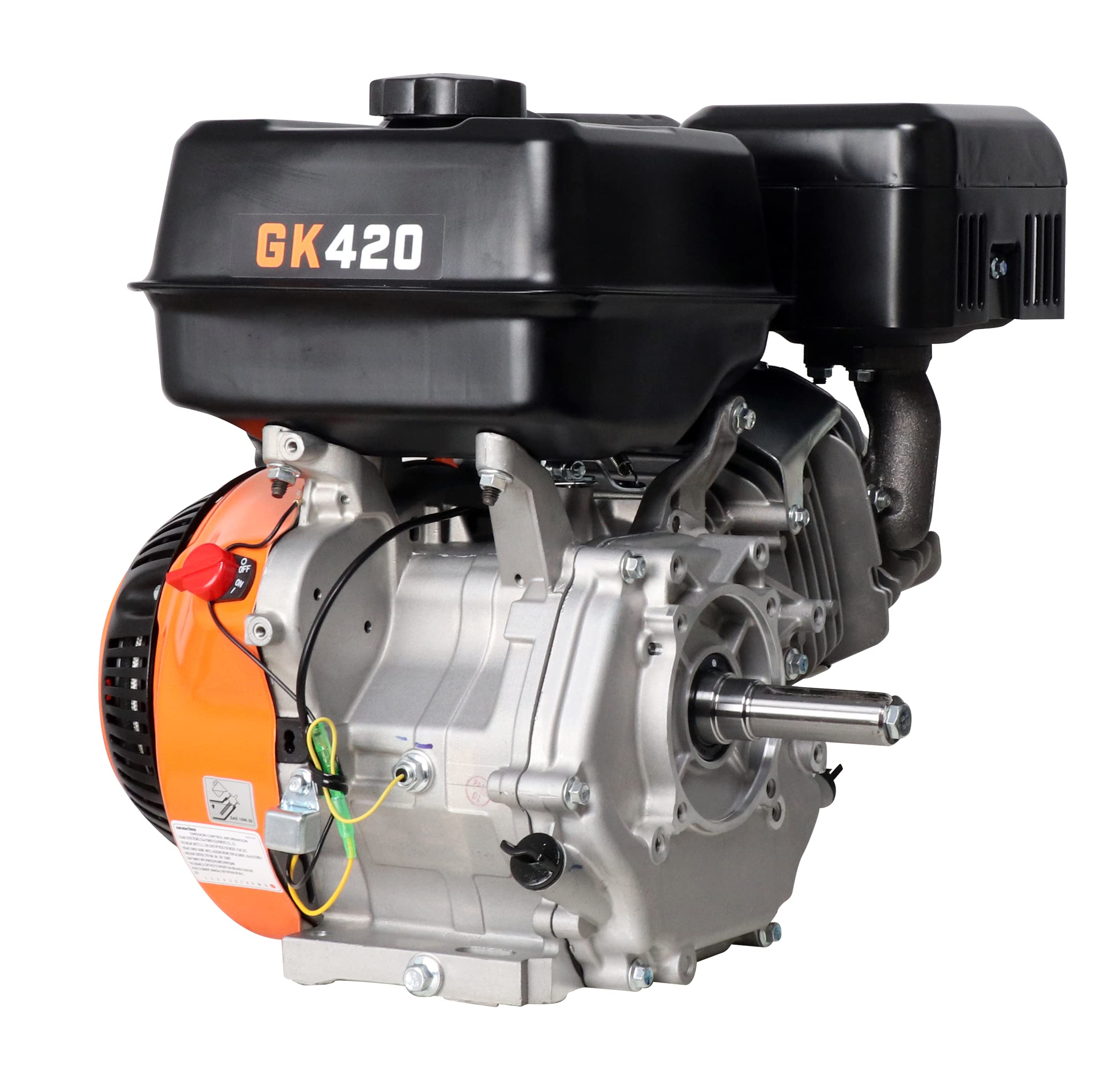 Snapklik.com : Genkins 16 HP 420cc Electric Start Engine Gas Powered ...