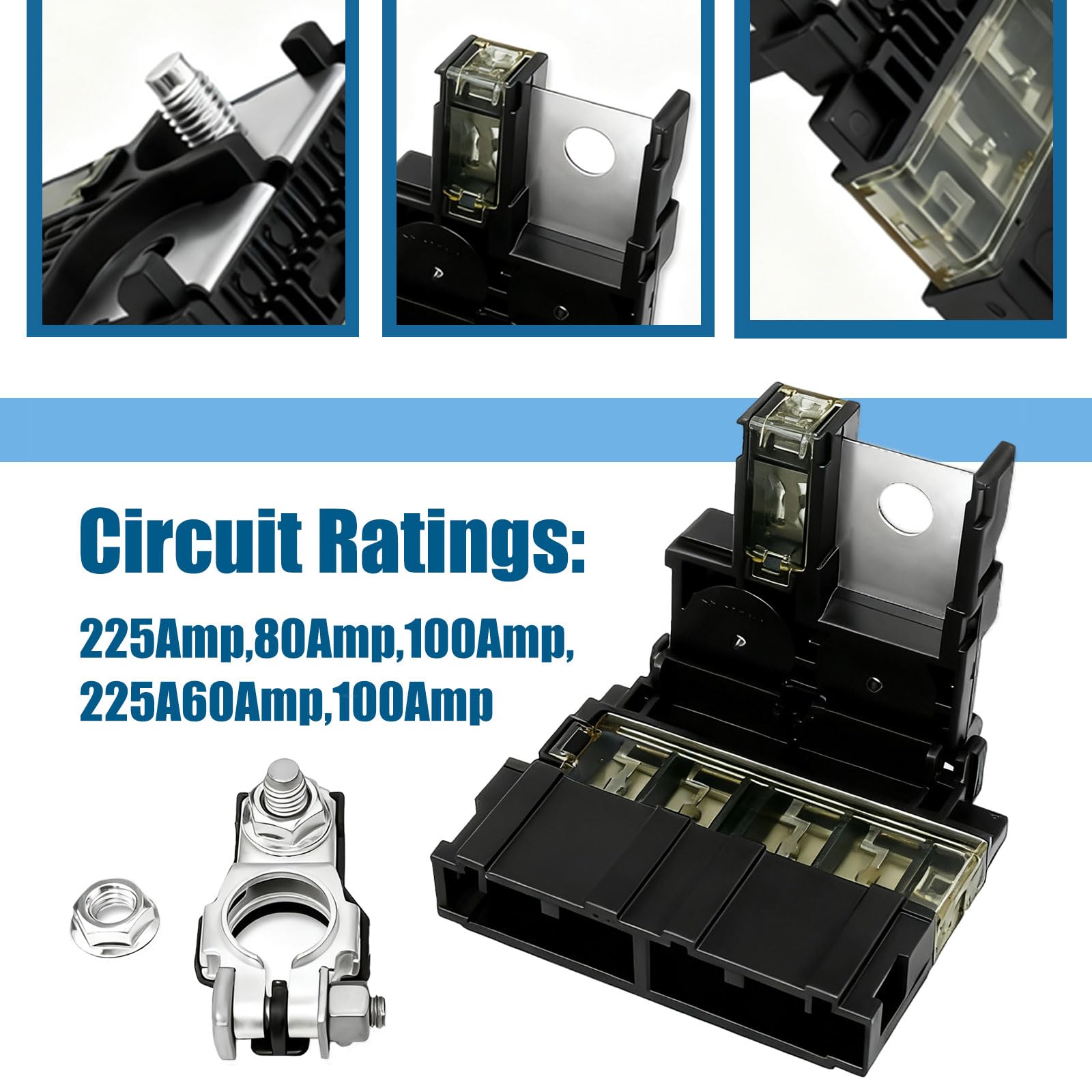 Car Fuse Tester Fusible Fuselink Battery Fuse With Positive Battery ...