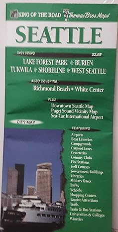 Amazon | Seattle (Map Art Publishing, USA Maps S.) | Atlases