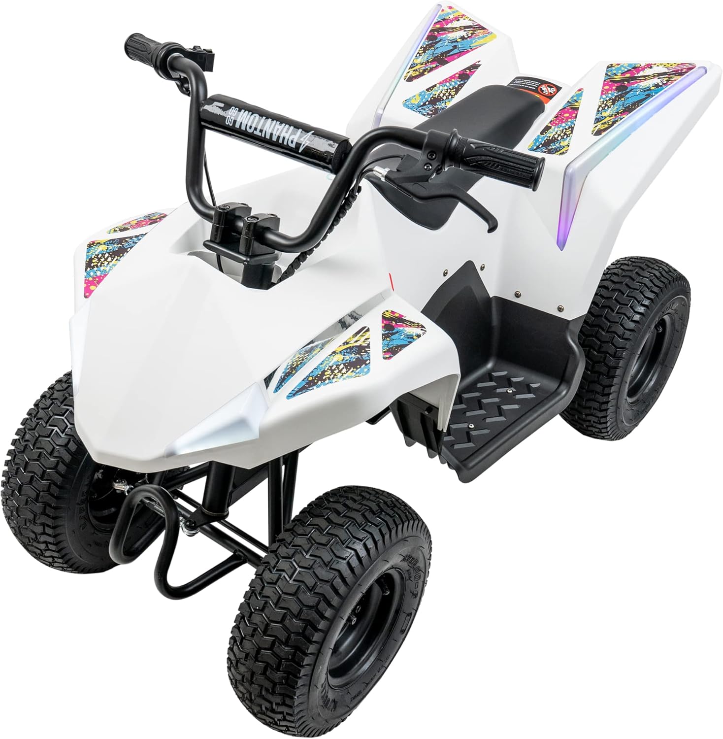 Amazon.com: Phantomgogo Hyper Quad Electric Ride-On ATV 4 Wheeler for ...