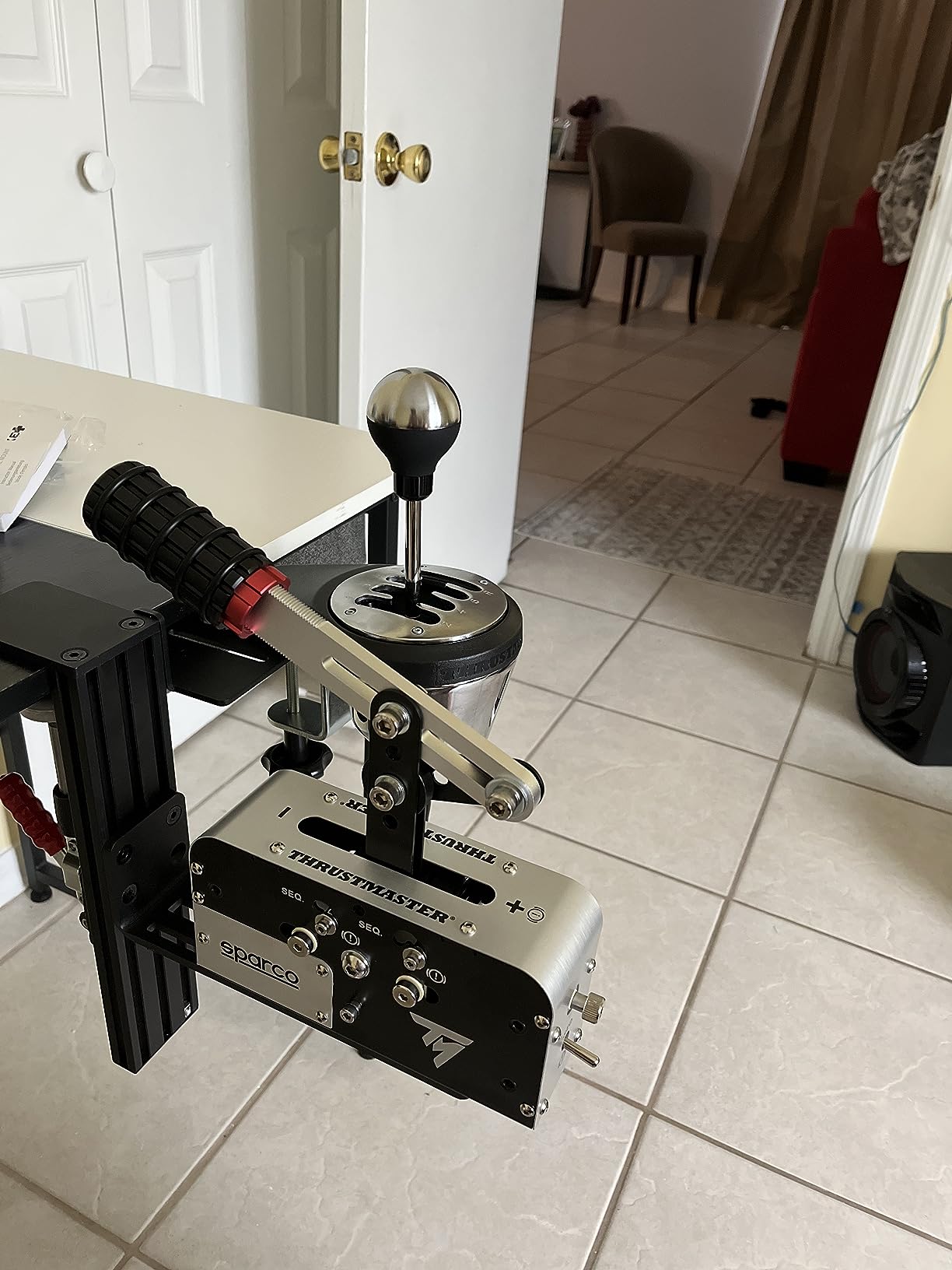 Amazon.com: HTLAKIKJ Shifter Handbrake Desk Mount-Adjustable Mount ...