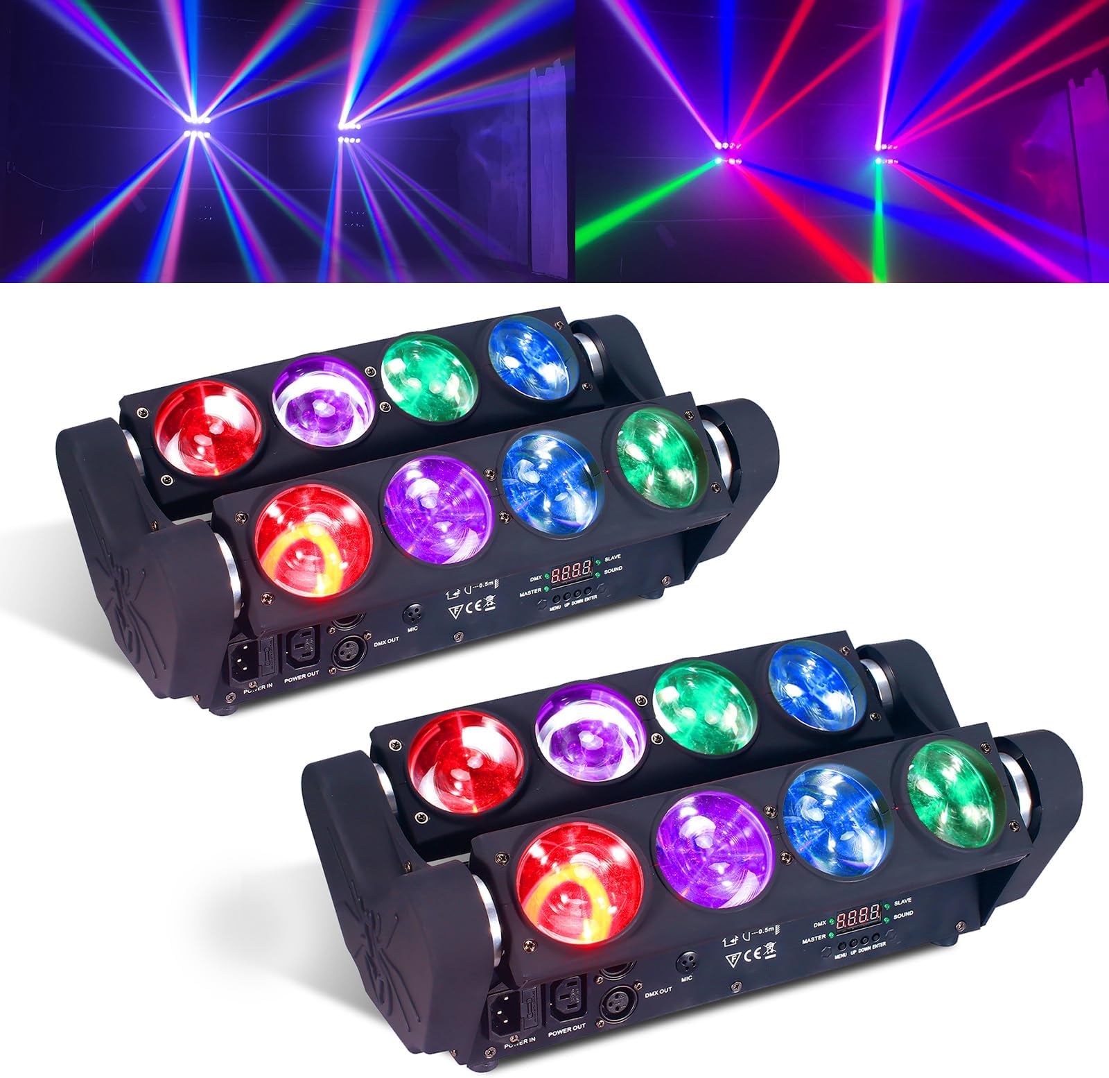 Amazon.com: Boulder 19x15W Zoom Beam Wash Moving Head Light for Stage ...