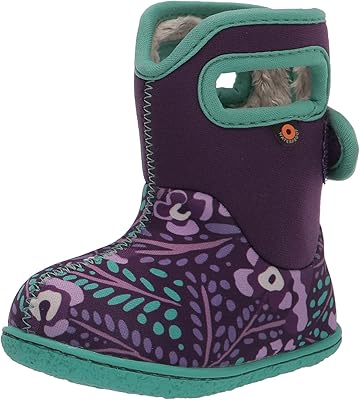 BOGS Baby Snow Boot, Farm Gray/Multi, Medium US | atelier-yuwa.ciao.jp
