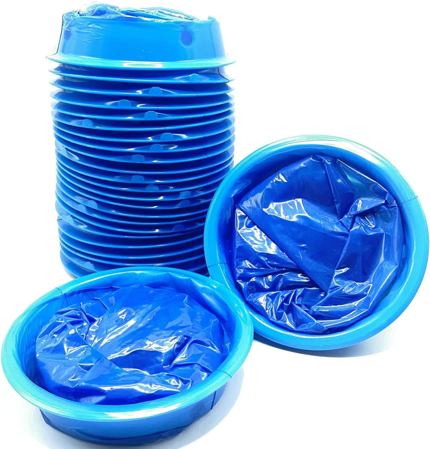 Amazon.com: Disposable Throw Up Barf Bags 25 Pack 1000ml Vomit Bags ...
