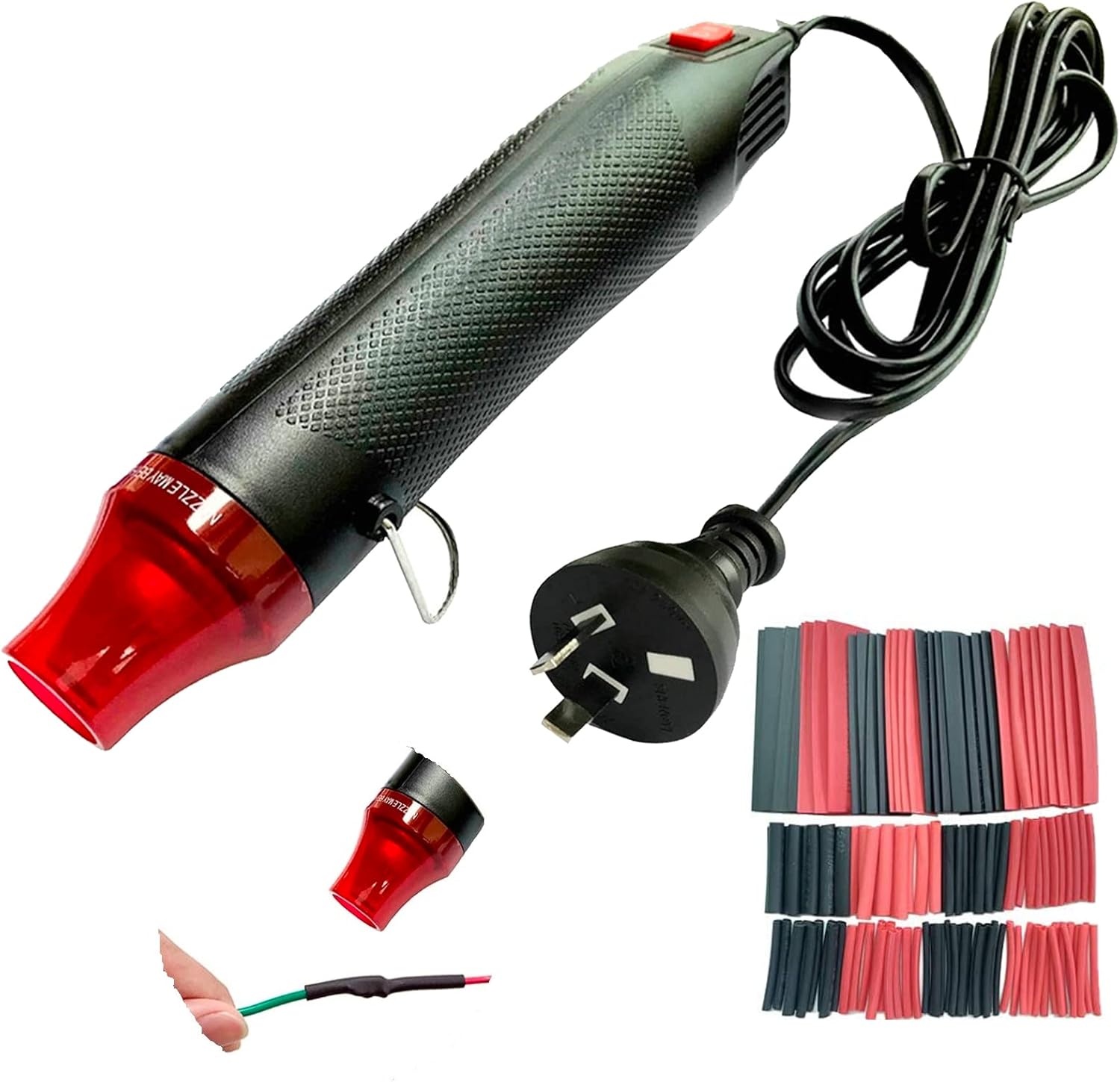 OundarM Mini Heat Air Gun, 300 Watt 230V Portable Hot Gun for for DIY ...