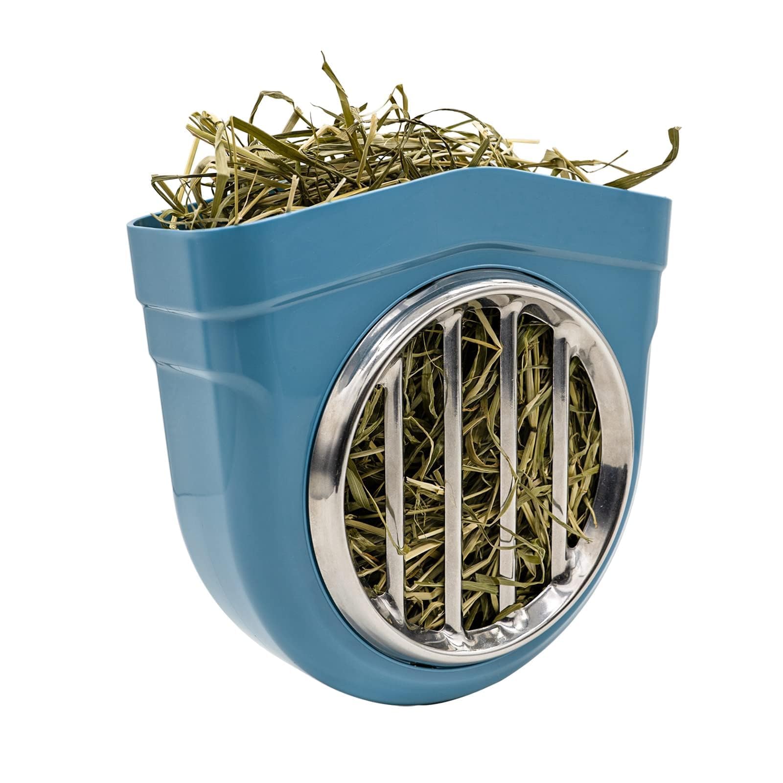 Small Animal Hay Feeder, Chew-Proof ABS Body, 304 Stainless Steel Grid ...