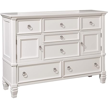Amazon.com: Signature Design by Ashley Prentice Cottage Quaint 5 Drawer ...