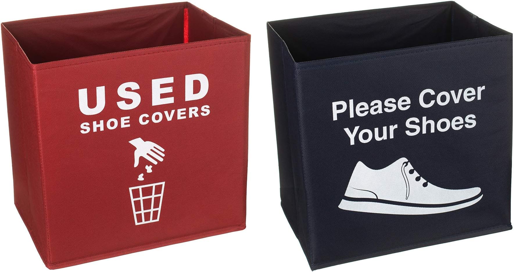 Amazon.com: Opret Large Shoe Covers Box Grey, Disposable Shoe Bootie ...