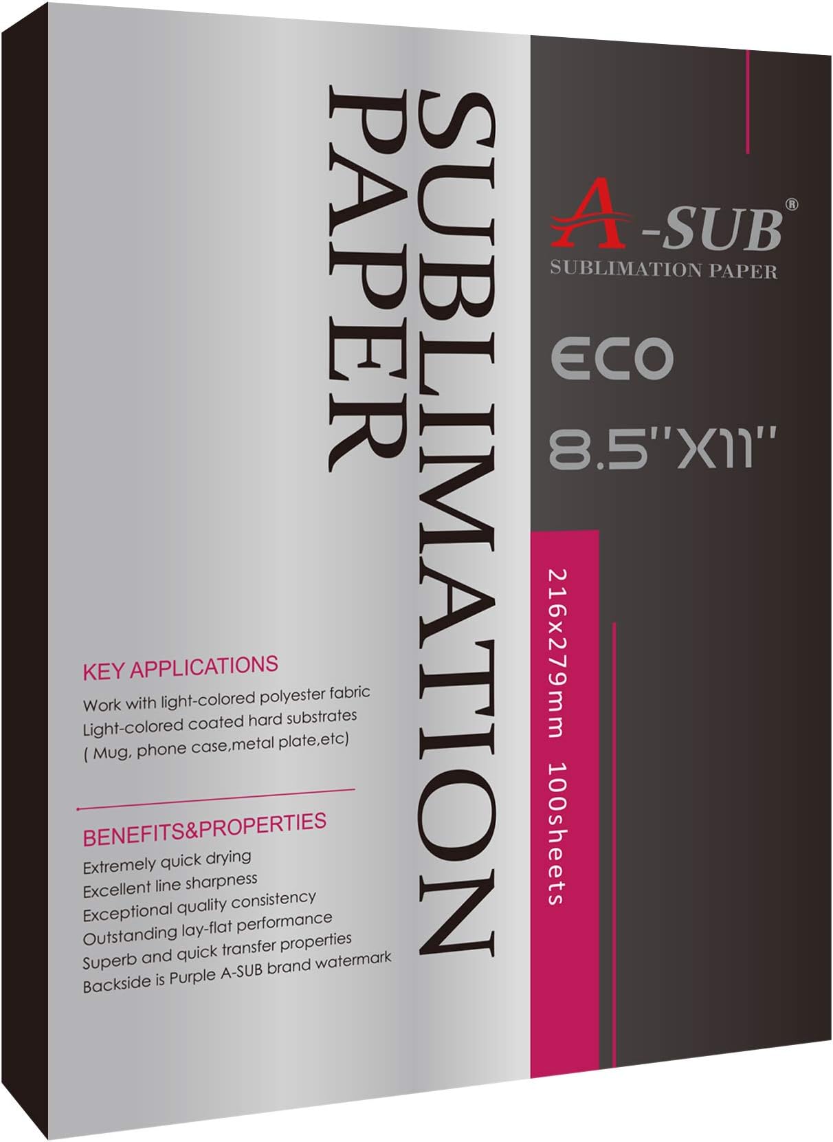 Amazon.com : Epson Dye Sublimation 17" x 100' Multi-Use Transfer Paper ...