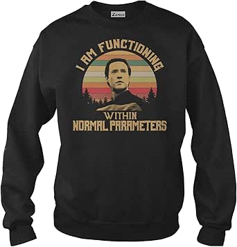 I AM Functioning Within Normal PARAMETERS - Vintage Retro T-Shirt ...