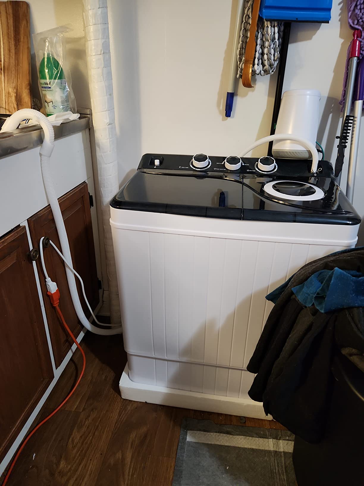 $22/mo - Finance Homguava Portable Washing Machine 17.6Lbs Capacity ...