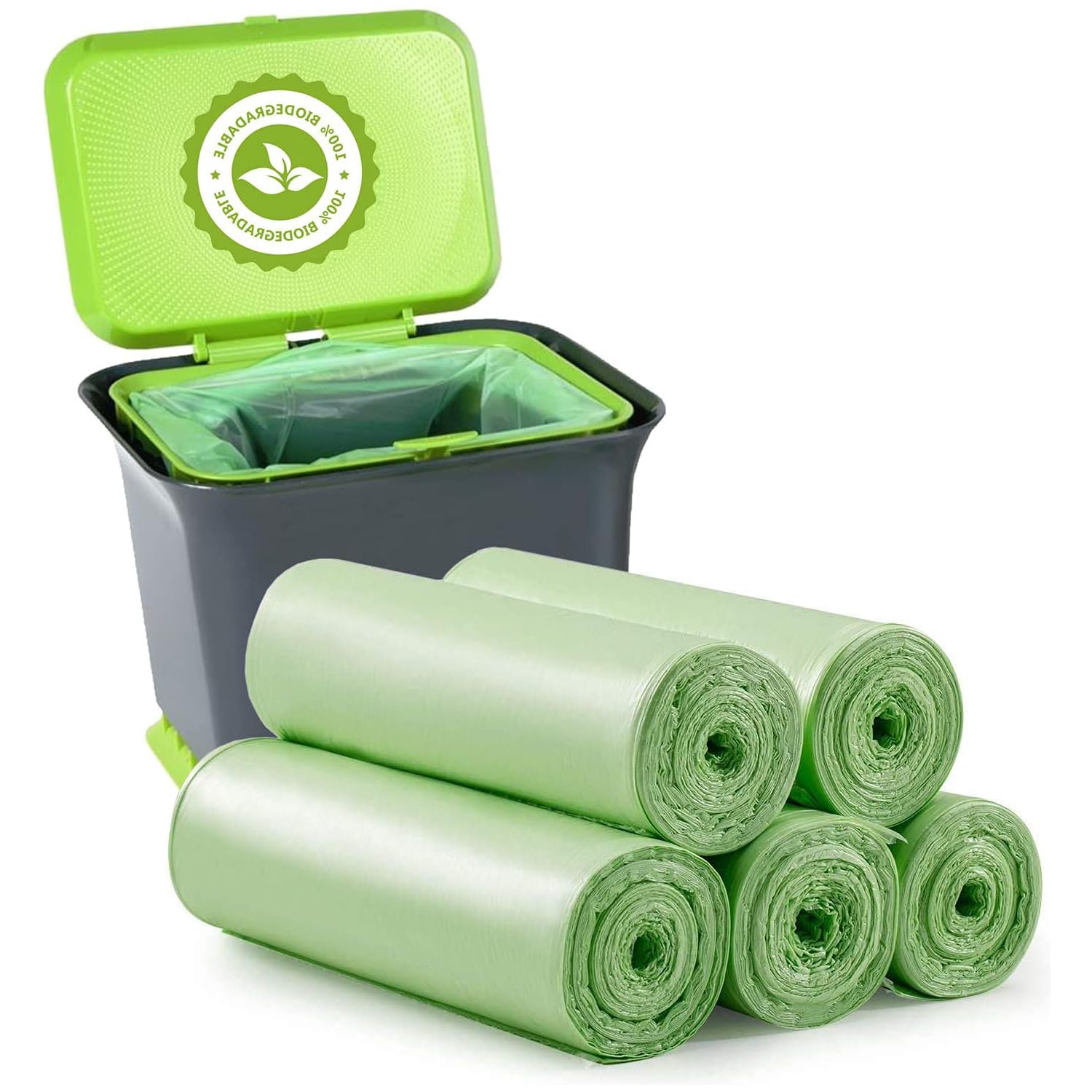 Small Trash Bags Biodegradable Trash Bags Extra Strong Small Garbage ...