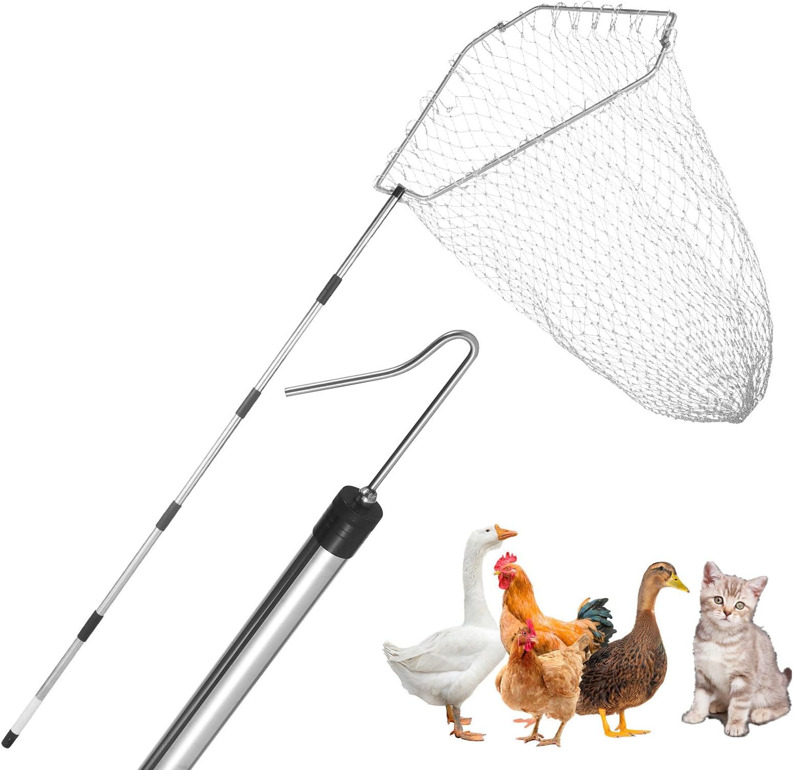 Amazon.com : Rite Farm Products 48" Chicken Catcher Leg Hook CATCHING ...