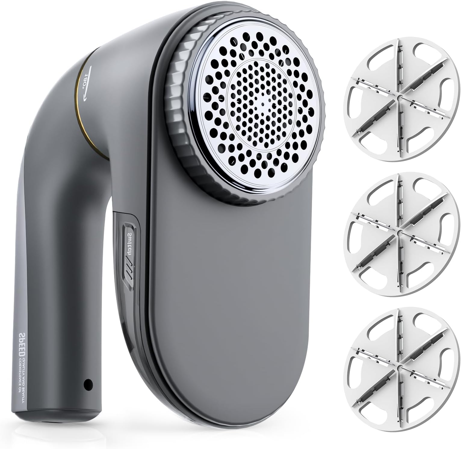 Amazon.com: POPCHOSE Fabric Shaver, Lint Remover for Clothes, Lint Shaver with 6-Leaf Blades, 2 ...