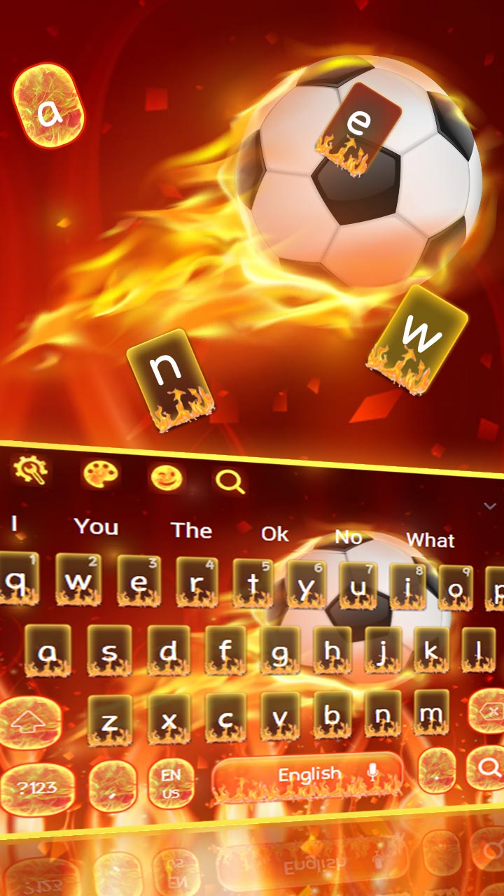 Fire Football Keyboard Theme - App on Amazon Appstore