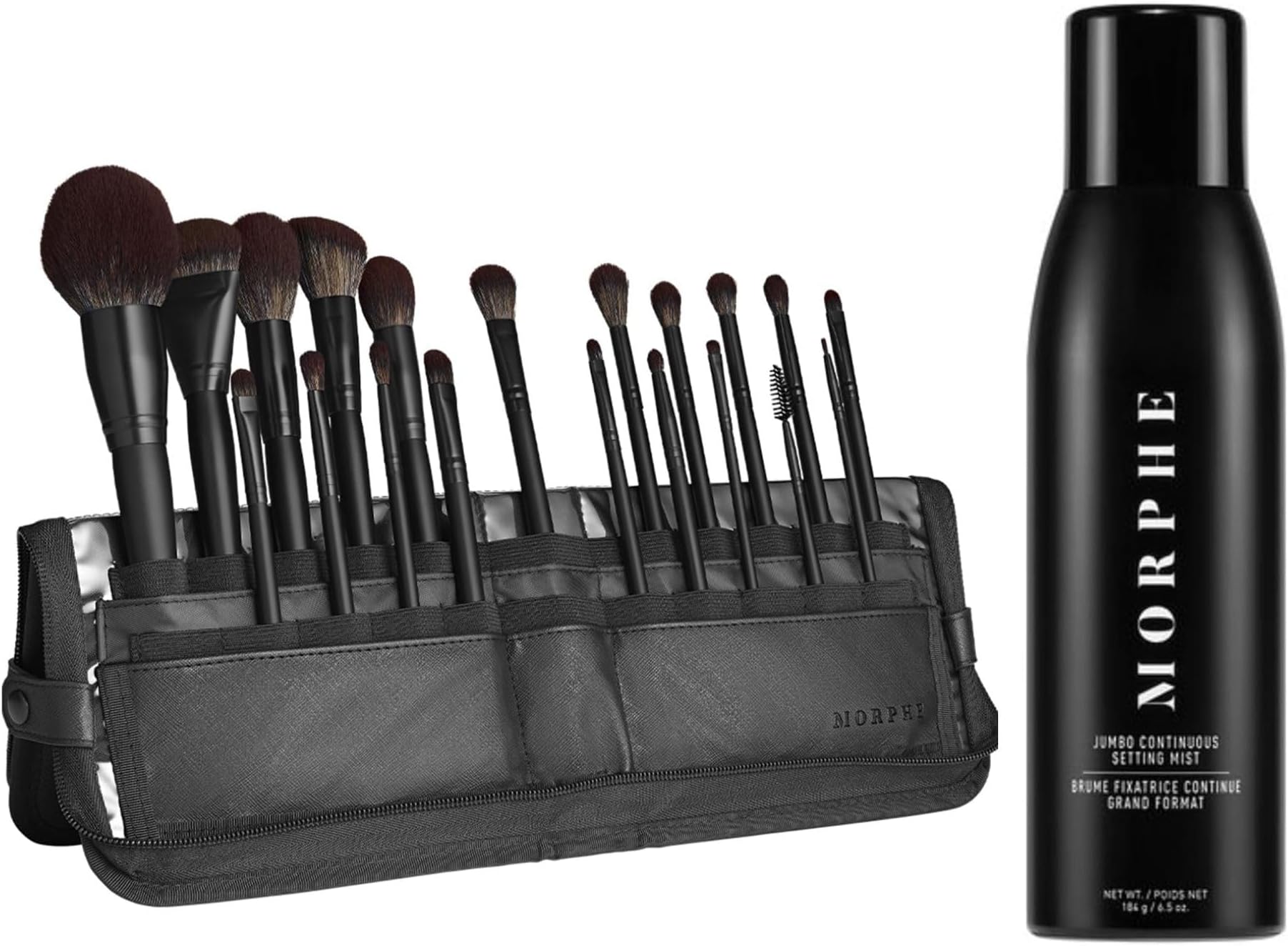Amazon.com: Morphe MUA Life 20 Piece Makeup Brush Set with Carrying ...