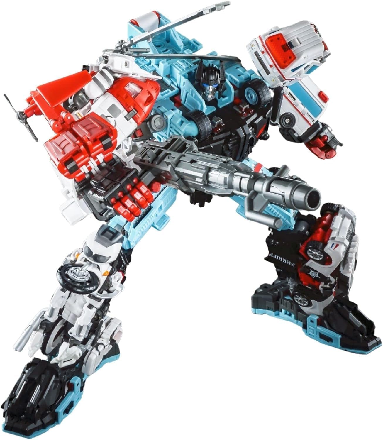 Amazon.com: XAGVHIM Transformation Toys Action FigureDefensor G1 ...