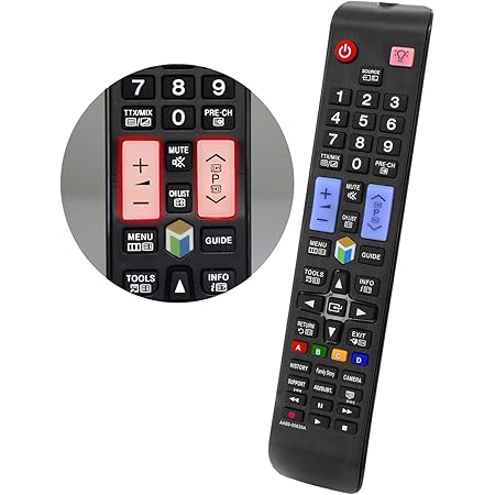 Universal Remote Control for Samsung Smart TV 3D LCD LED TV Compatible ...