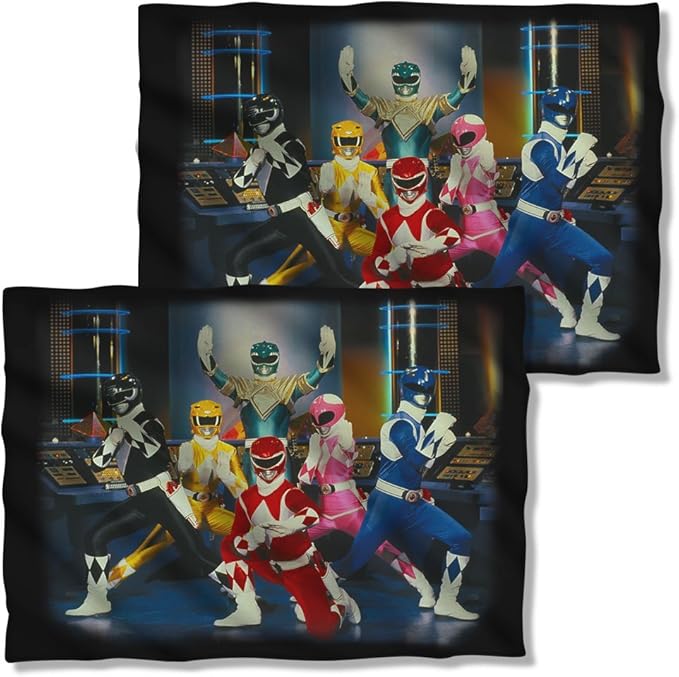 Amazon.com: Power Rangers Stance Pillow Case (Front/Back Print) : Home ...