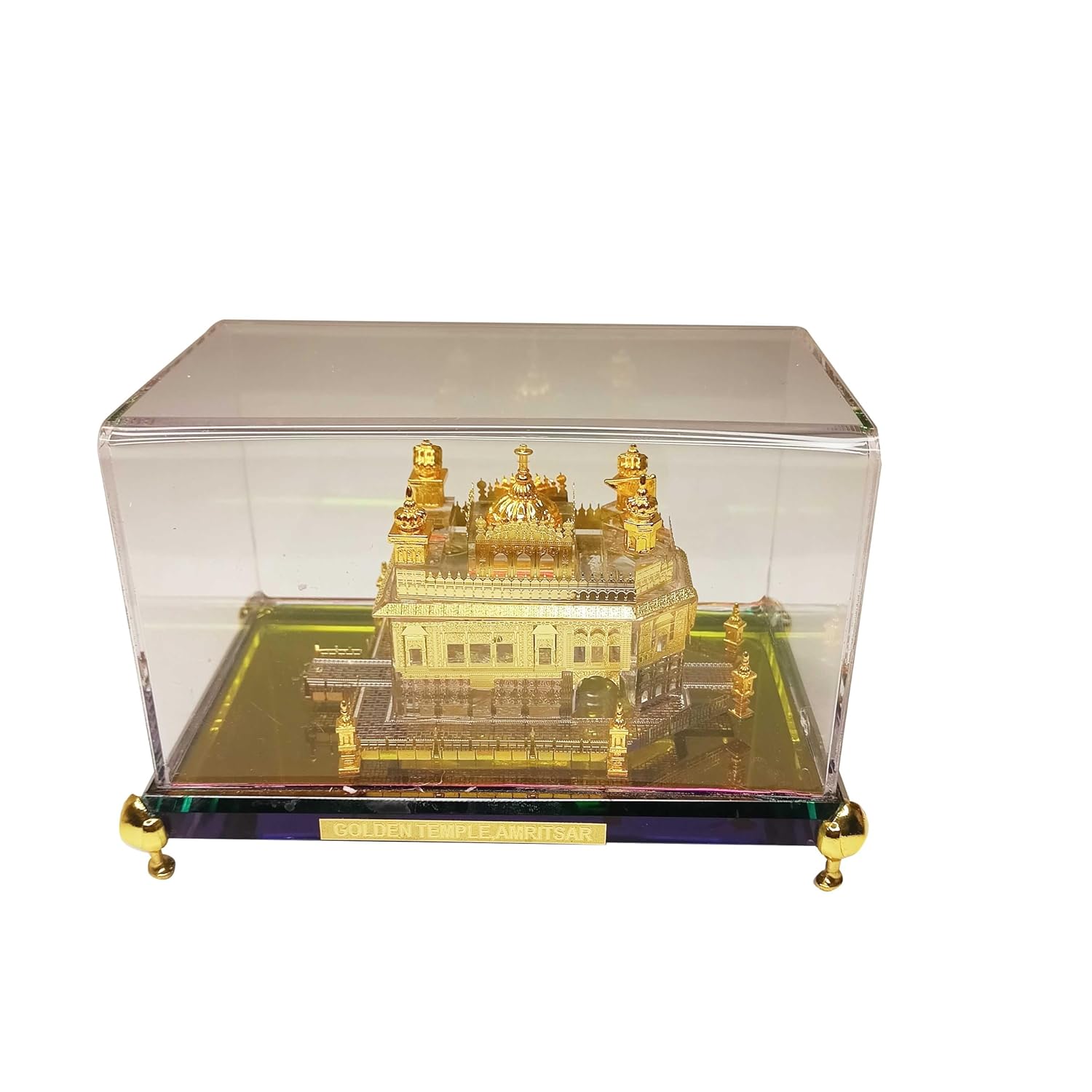 Buy Northland Sikh Essentials 24K Gold Plated Golden Temple Figurines ...