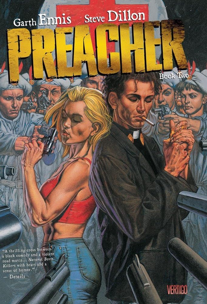Preacher Book Two: Amazon.co.uk: Ennis, Garth, Dillon, Steve ...