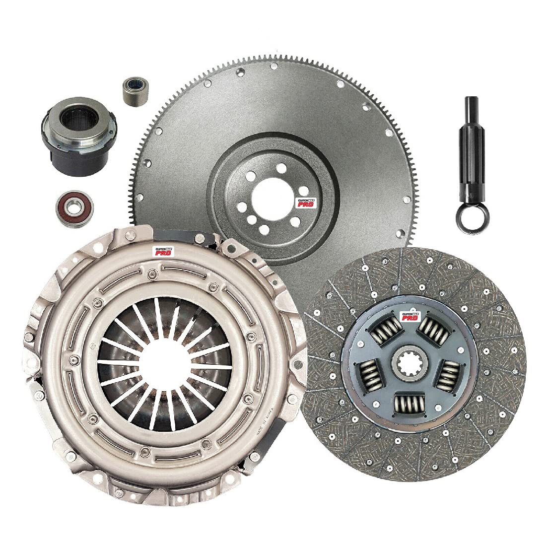 Amazon.com: ClutchMaxPRO Heavy Duty OEM Clutch Kit with Flywheel ...
