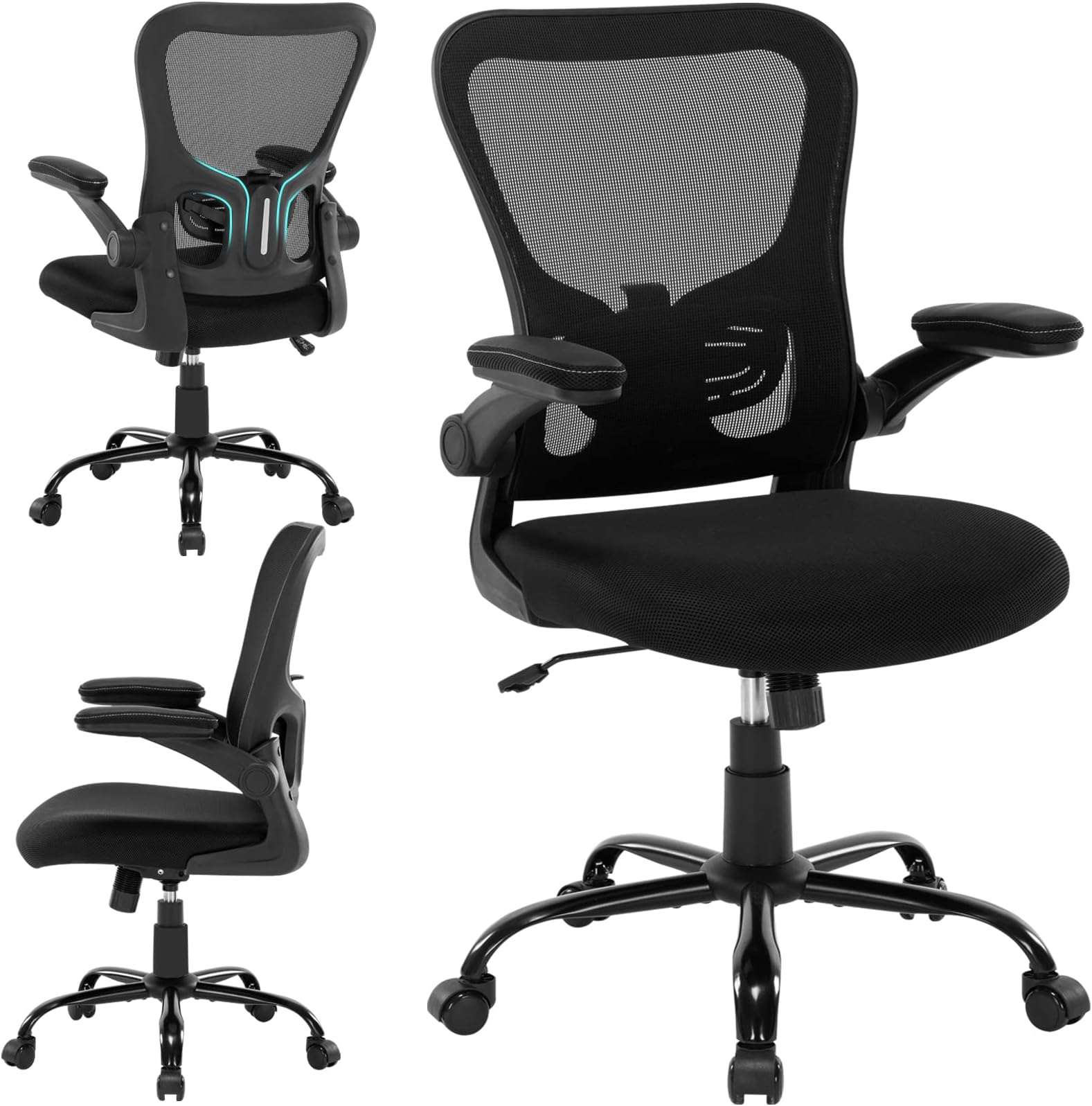 ZLchair Office Chair Ergonomic Desk Chair, Mesh Computer Chair Home ...