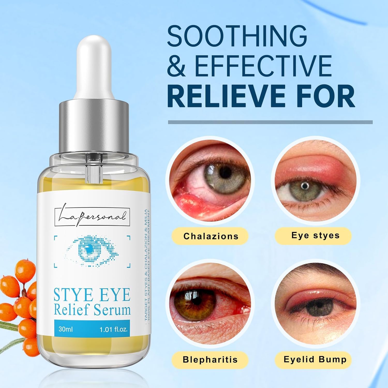 Stye Eye Treatment, LA.PERSONAL Chalazion Remover, Eye Serum for Styes ...