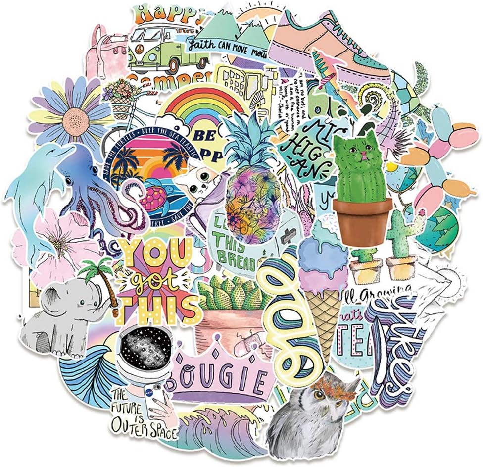 Amazon.com: 50pcs Casual Stickers Decals for Adults Women Teen Adult ...