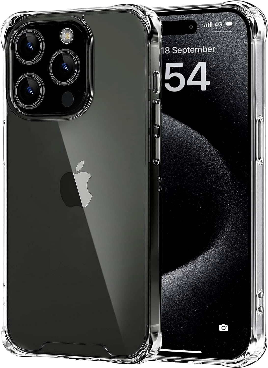 TheGiftKart TPU Ultra-Hybrid Crystal Clear Back Cover Case For Iphone ...