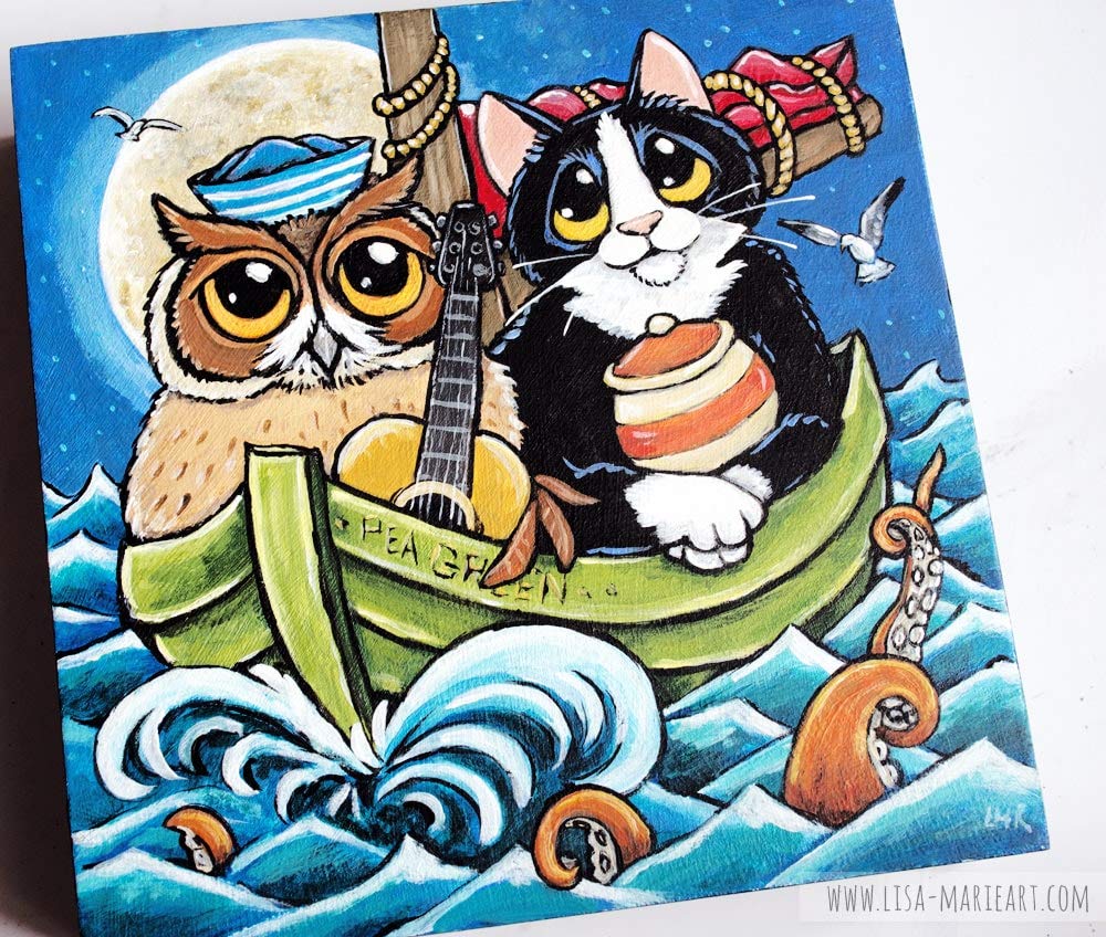 Buy The Owl and the Pussycat : The classic romance about a love affair ...