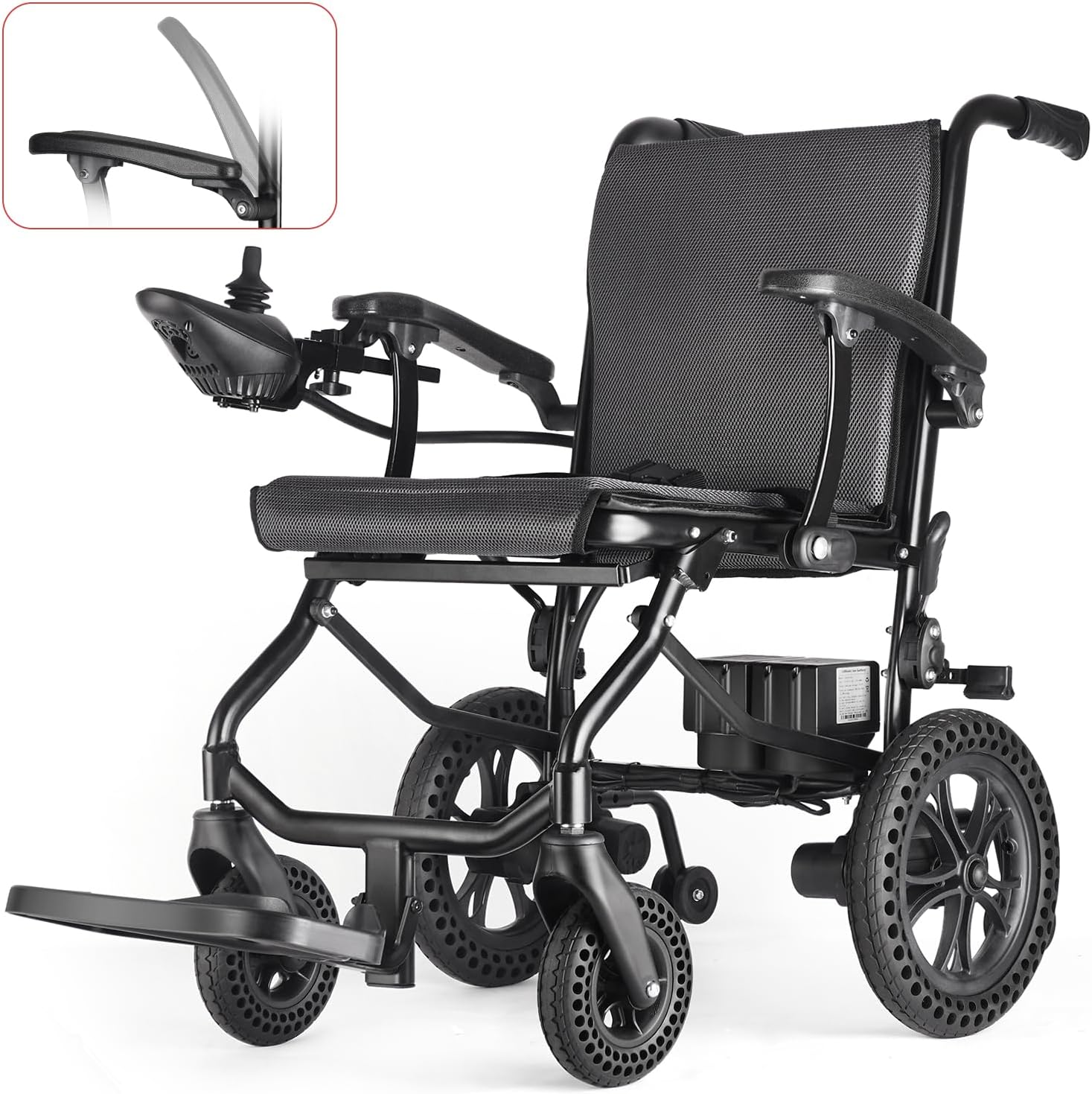 Amazon.com: Zurcheel SLB30 Electric Wheelchairs for Adults, Lightweight ...